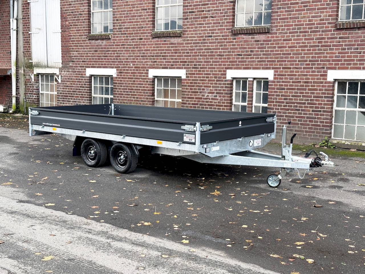 HAPERT Anhänger Azure H-2 | BLACK EDITION 405x200x30cm 2700kg Hochlader NFW | Anhänger-Zentrum ...